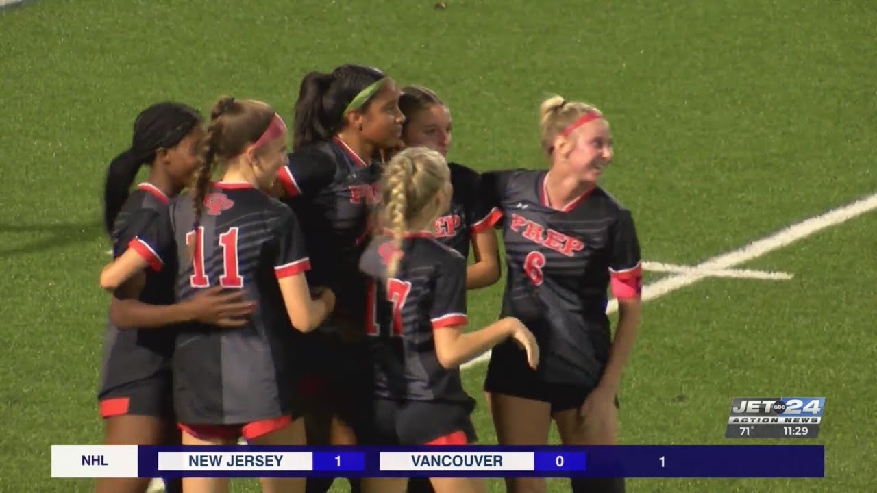 Cathedral Prep girls soccer captures district title - YouTube