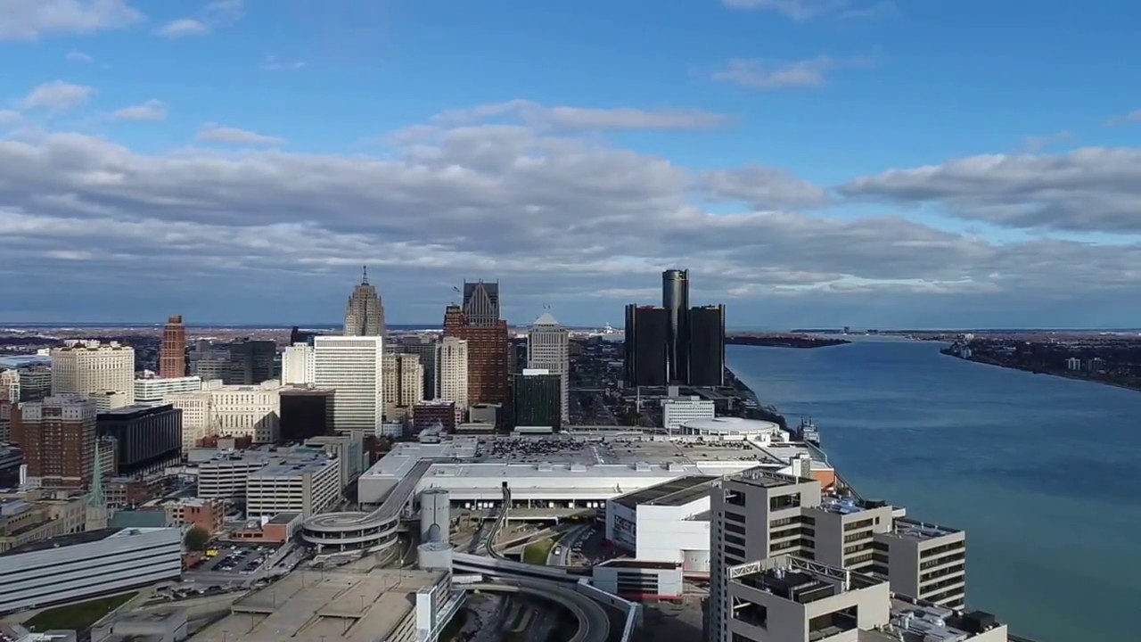 Detroit and Windsor Downtown - YouTube