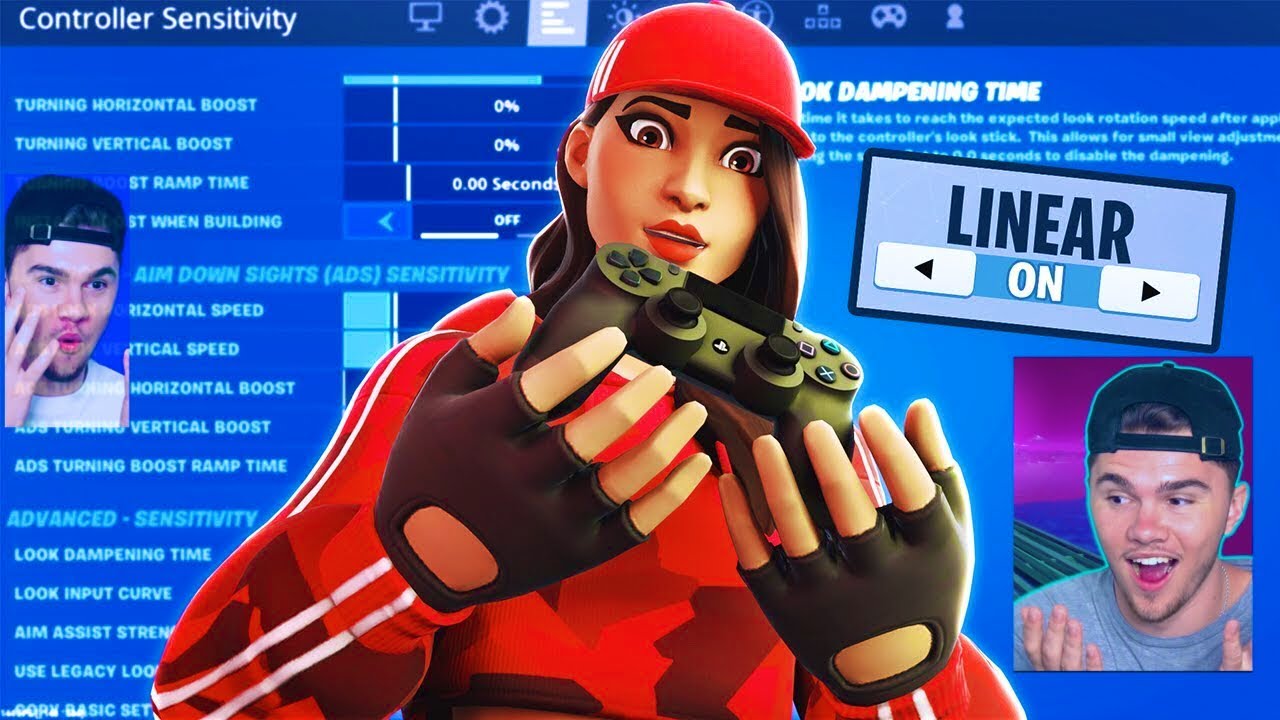 Best Linear 60fps *Aimbot* Settings (SoaR Dylan Reacted to me😱) - YouTube