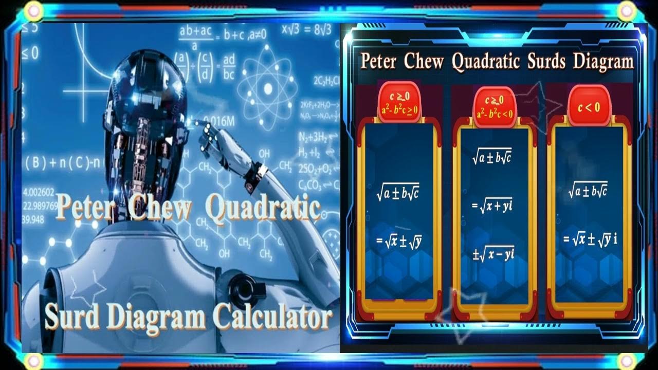 Peter Chew's Breakthrough Quadratic Surd Calculator - YouTube