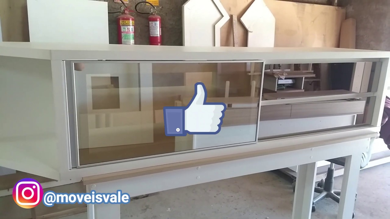 Kit RO21M em porta de Alumínio - YouTube