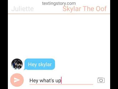 A talk with Skylar not real - YouTube