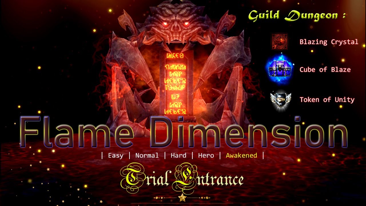 CABAL Online PH | Einherjar ― GUILD DUNGEON ― Flame Dimension 【Awakened ...