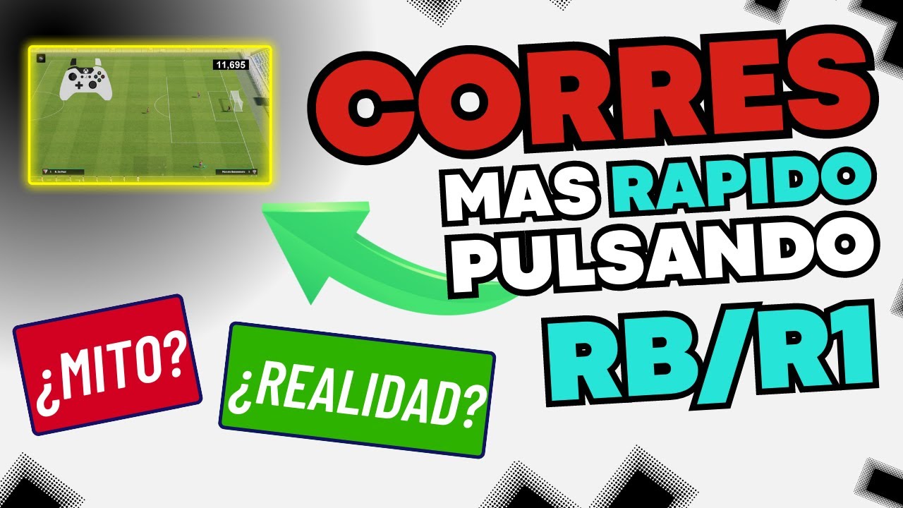 Corres MÁS RÁPIDO pulsando RB/R1 | ¿Mito o Realidad? | eFootball 2023 ...