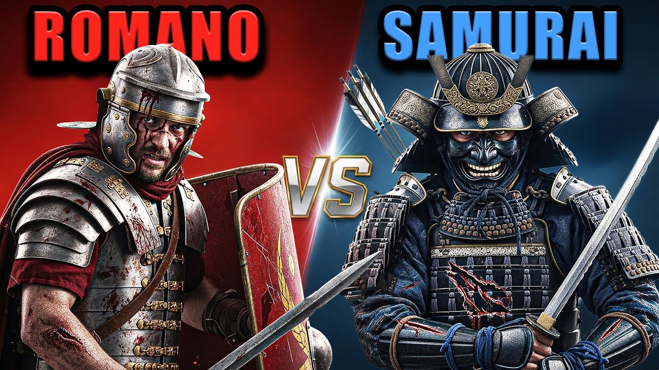 Romano vs Samurái: ¿Quién Ganaría en un Combate Imposible? - YouTube