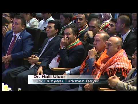 Türk Dünyası Türkmen Beyi Dr. Halil Uluer'in Açılış Konuşması
