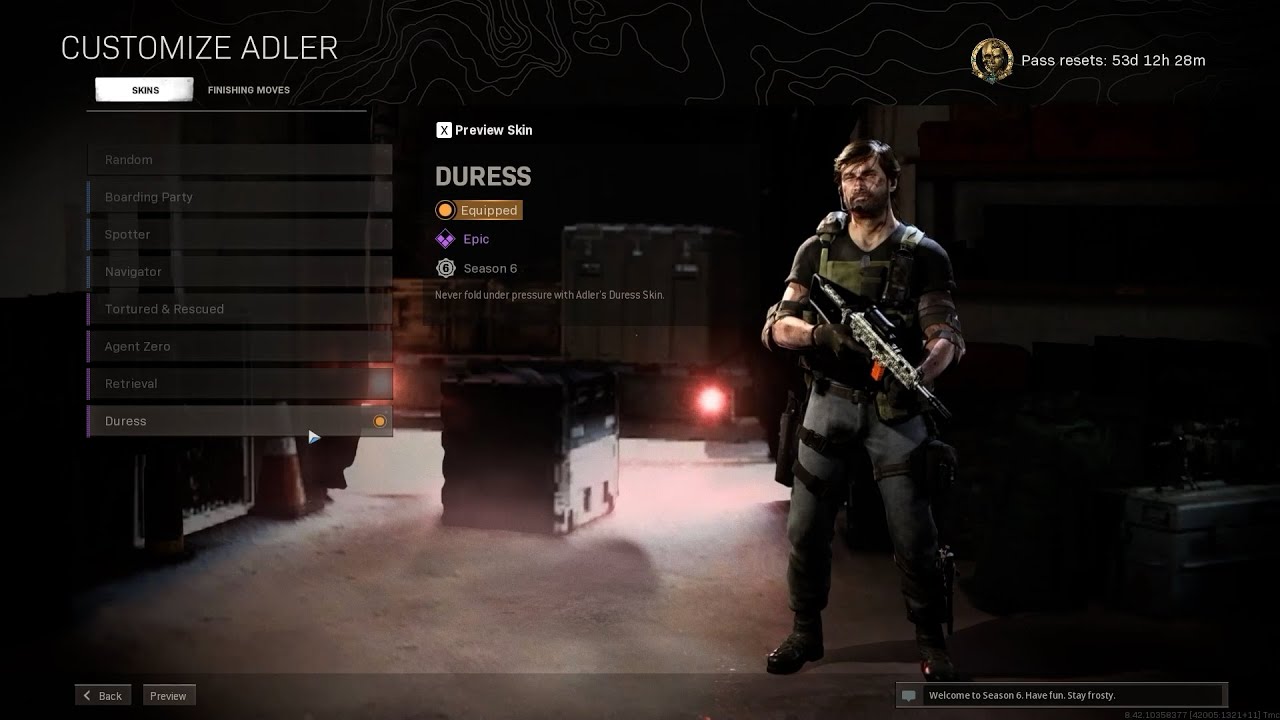 CALL OF DUTY WARZONE'da Adler skins Görünümleri ve Kıyafetleri türkçe ...
