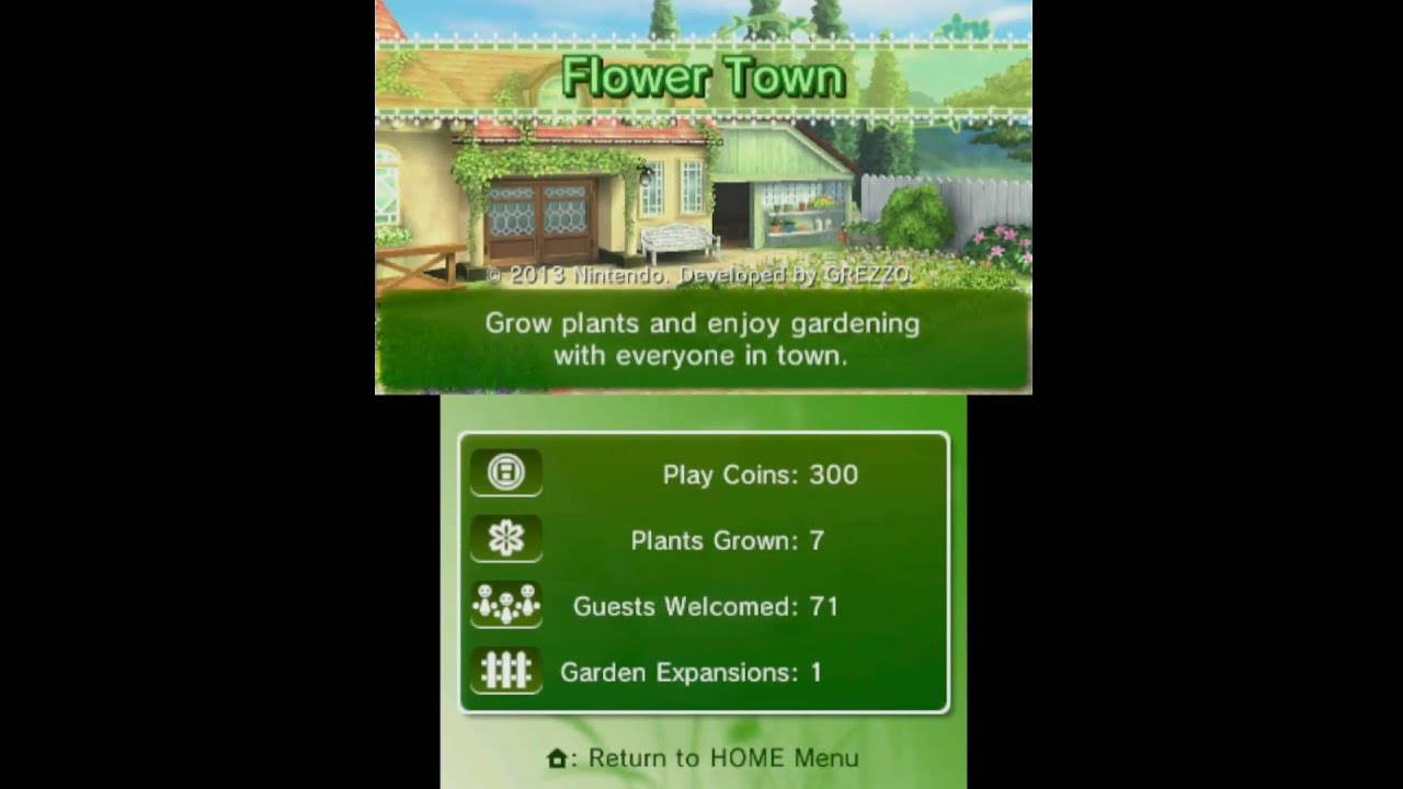 StreetPass Mii Plaza - Flower Town / StreetPass Garden - Part 3 - YouTube