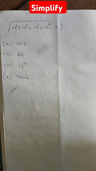 How to Solve Square root Problem #maths #education #mathstricks - YouTube