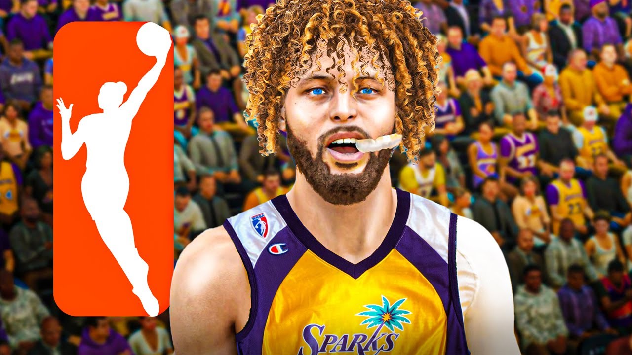 I Put Steph Curry In The WNBA - YouTube