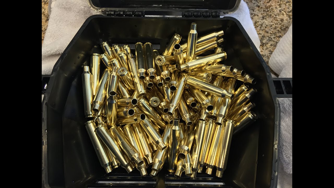 Stainless Tumbling Media and reloading for the 300 RUM - YouTube
