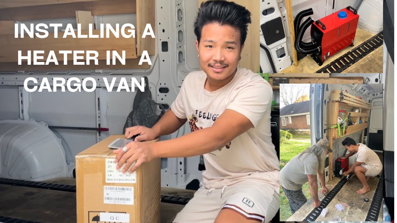 Installing Chinese Heater🔥🔥🔥 | Cargo Van - YouTube