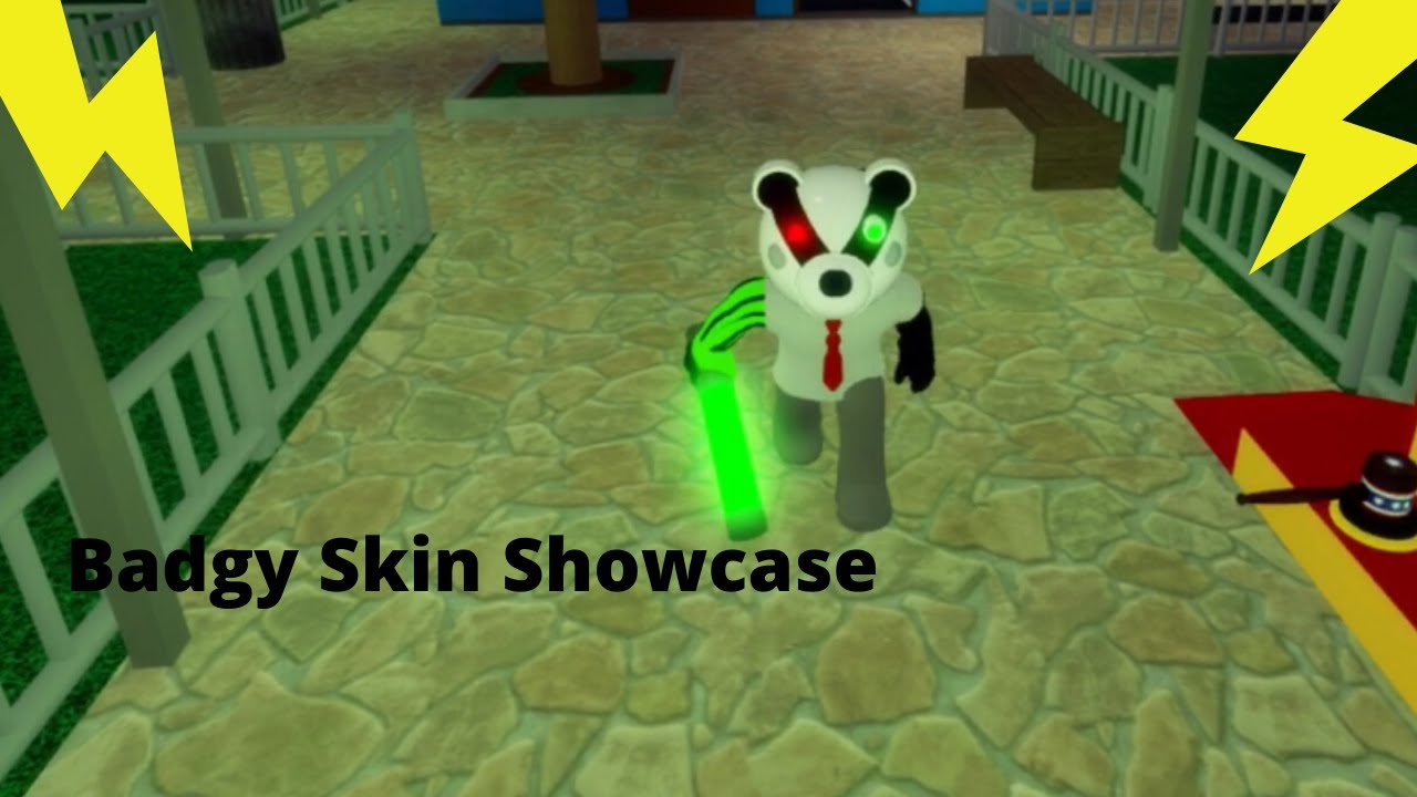 Roblox Piggy Badgy Skin Showcase - YouTube