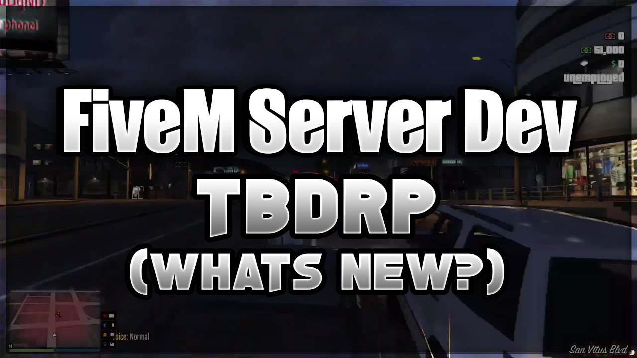 FiveM Server Development #5.5 - What's new? - YouTube