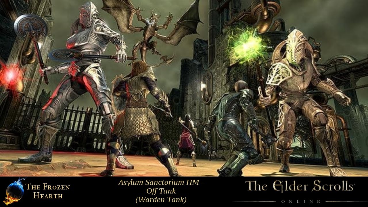 ESO vAS 2 Off Tank POV (Warden Tank) - YouTube