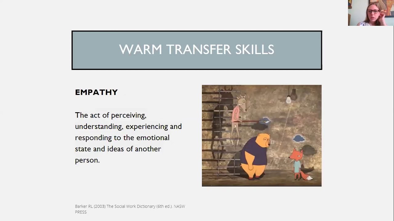 Resources for Families & the "Warm Transfer" - YouTube