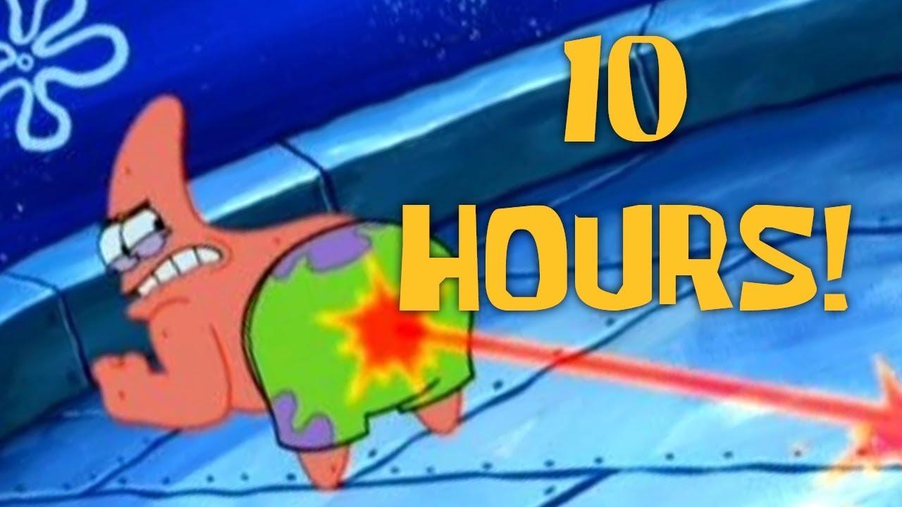 Patrick Shoots a Laser out of His Ass for 10 Hours - YouTube