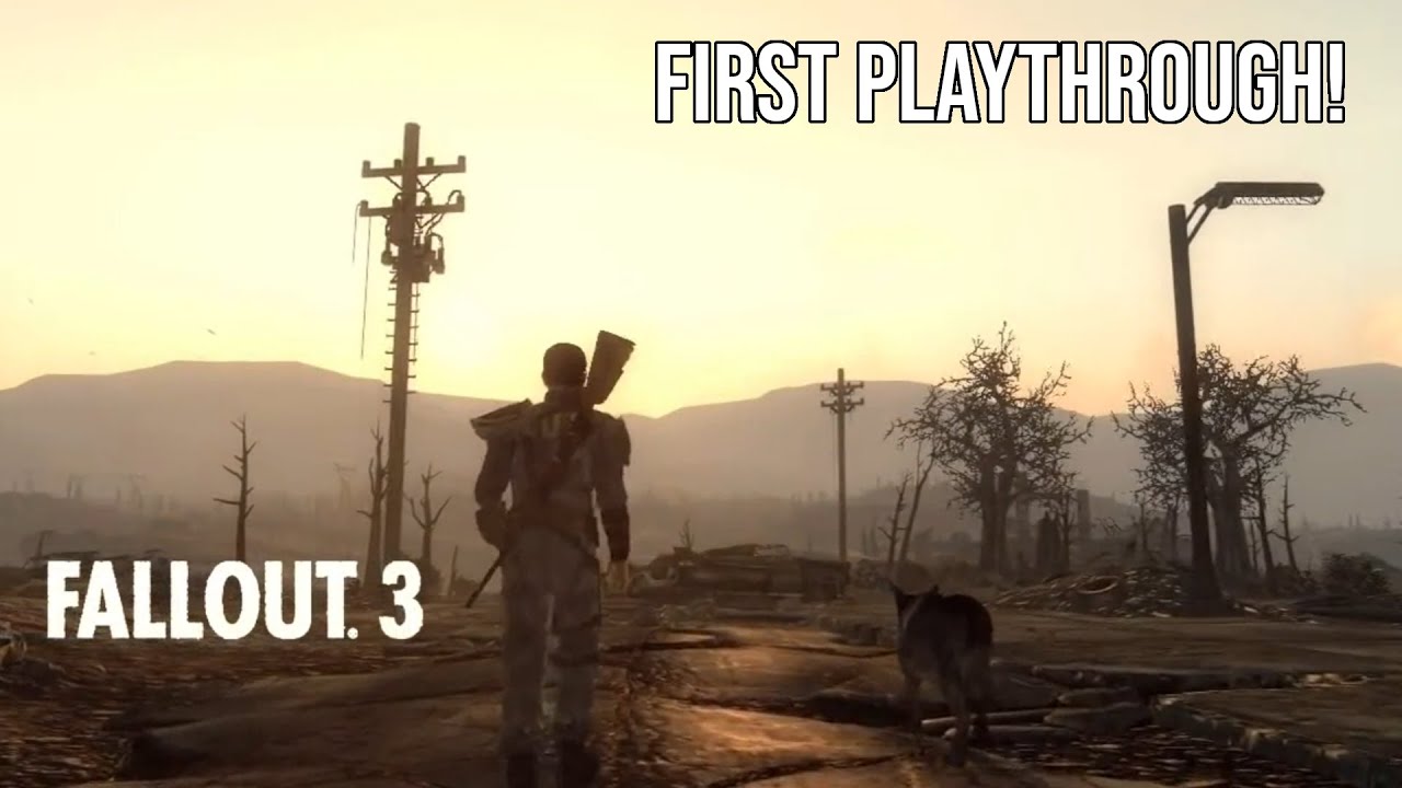 Kicking off my first Fallout experience with Fallout 3! - YouTube