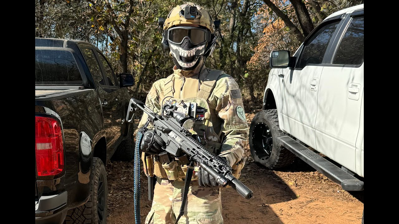 DOMINATING WITH MY FIRST RIFLE! | Airsoft Gameplay at T1 Airsoft - YouTube