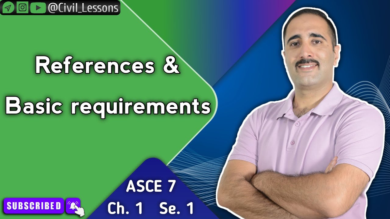 ASCE 7-22 - Chpt.1: Generalities - Sess.1: Introduction & References ...