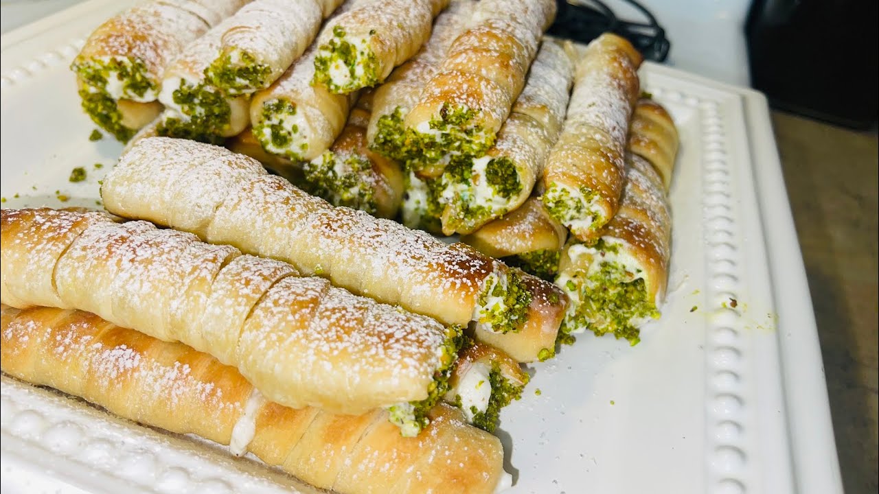 Cream rolls recipe | easy homemade - YouTube