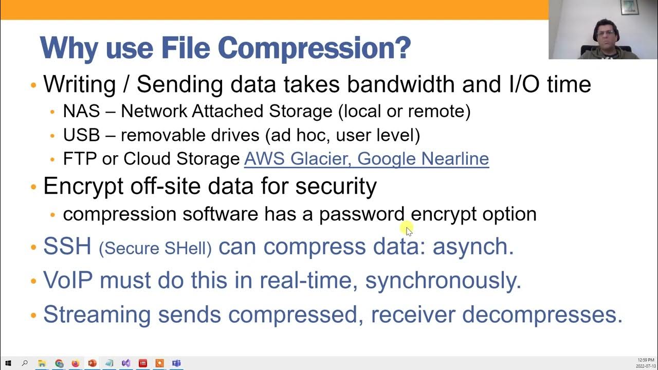 File Compression and 3-2-1 Backup - YouTube