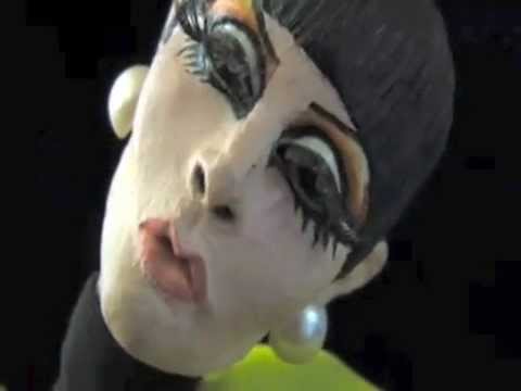 Peggy Moffitt Doll BY Greer Lankton 1985 - YouTube