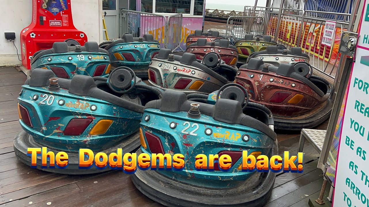 Central pier Dogems are back! - YouTube