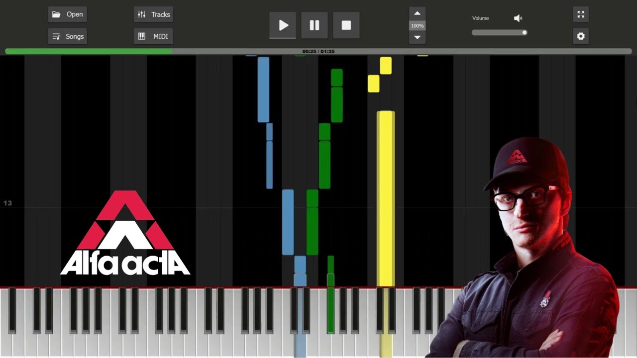 The Finals - Alfa Acta Piano Tutorial - YouTube