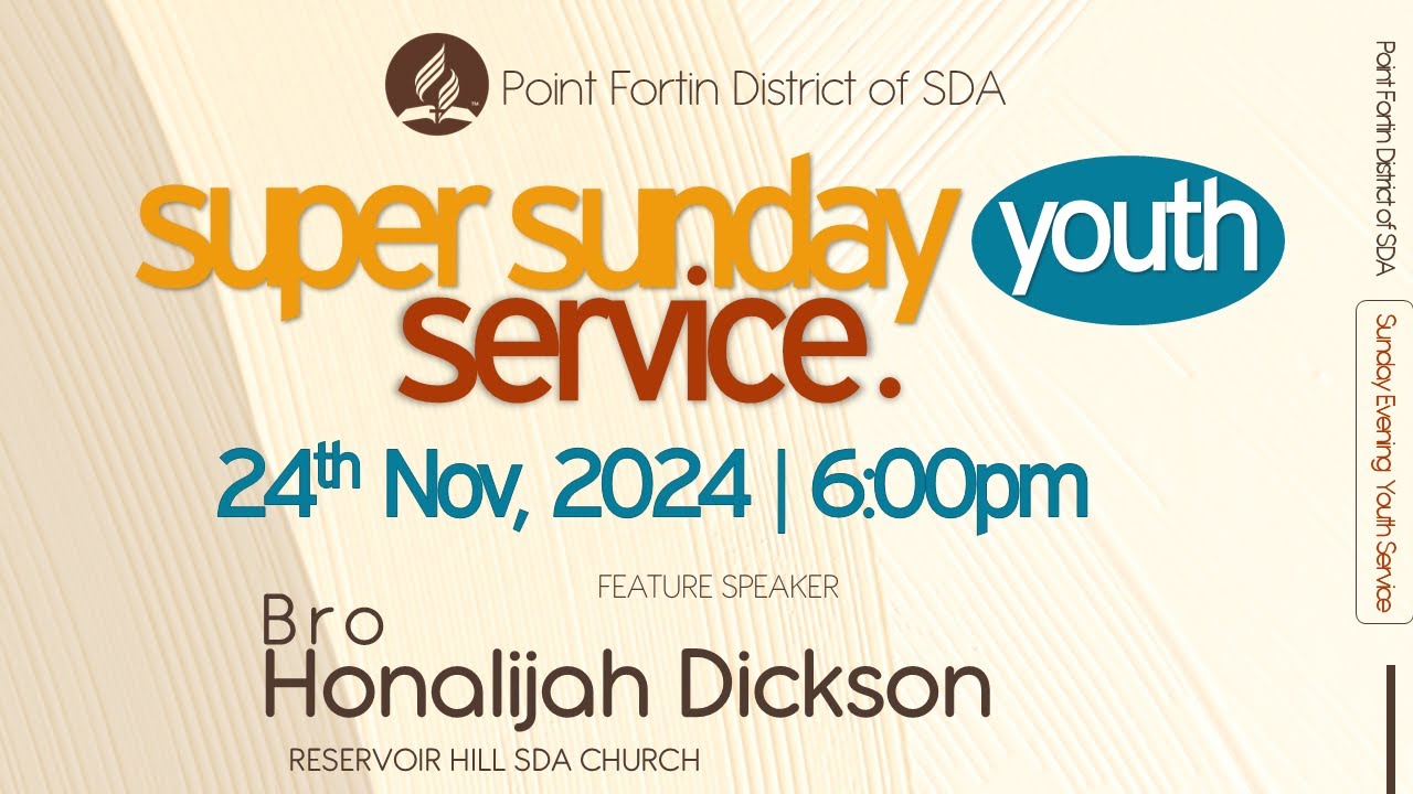 Super Sunday Service || 24th November 2024 || 6:00pm - YouTube