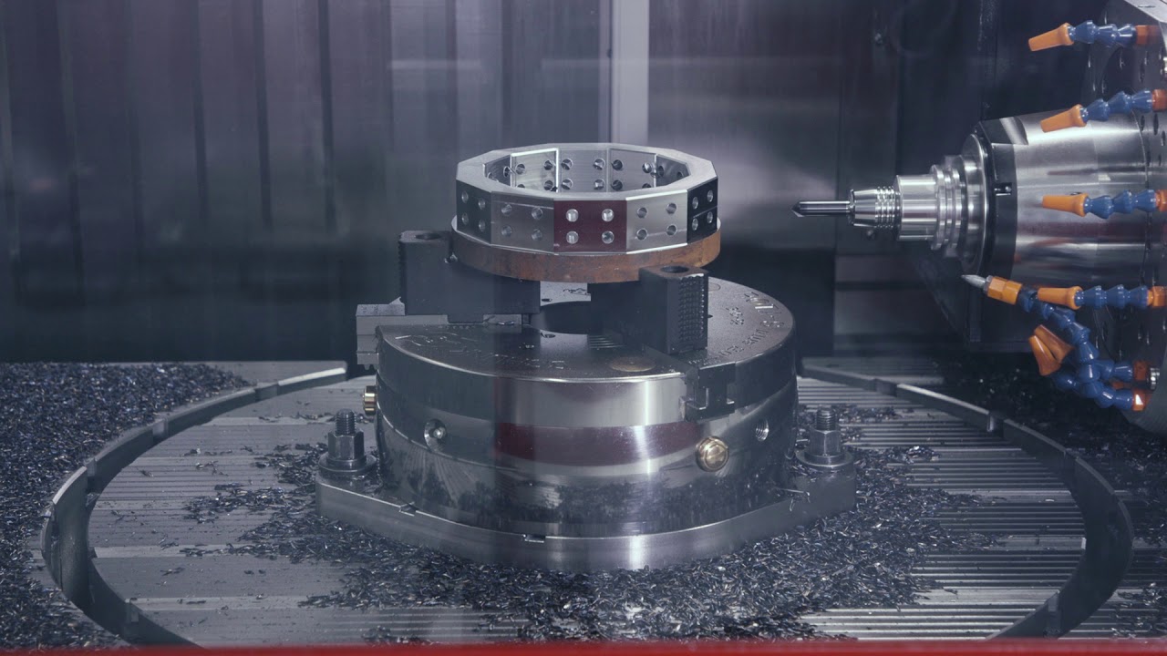 Integrated rotary table with up to 50 rpm - YouTube