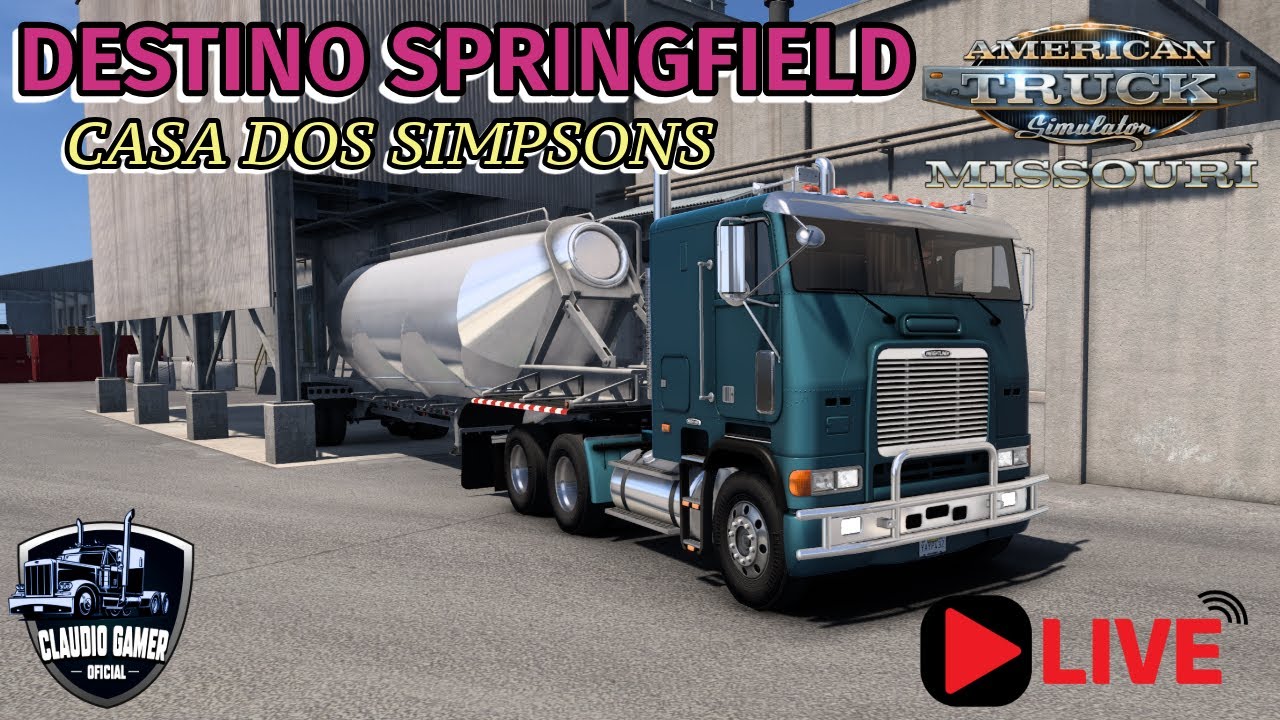 Destino Springfield Casa Dos Simpsons Dlc Missouri American Truck 1.54 ...