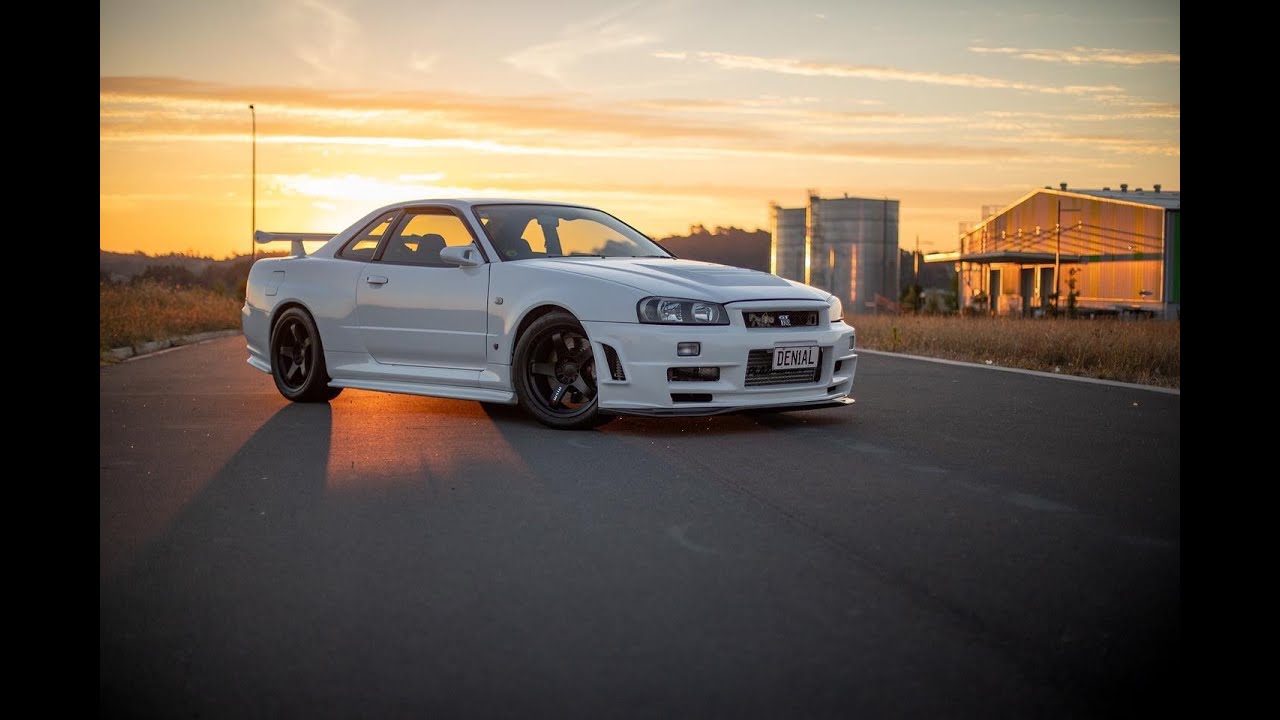 1000HP R34 GTR street hits - YouTube