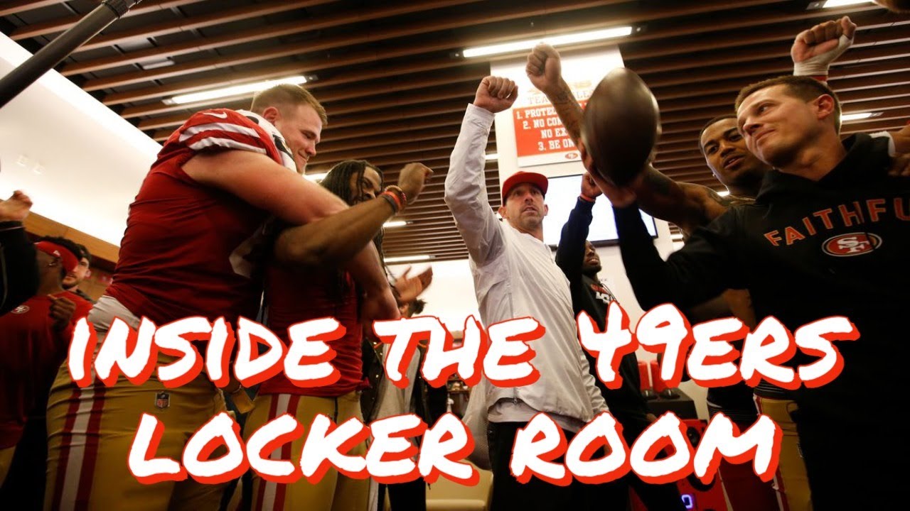 Inside the 49ers Locker Room - YouTube