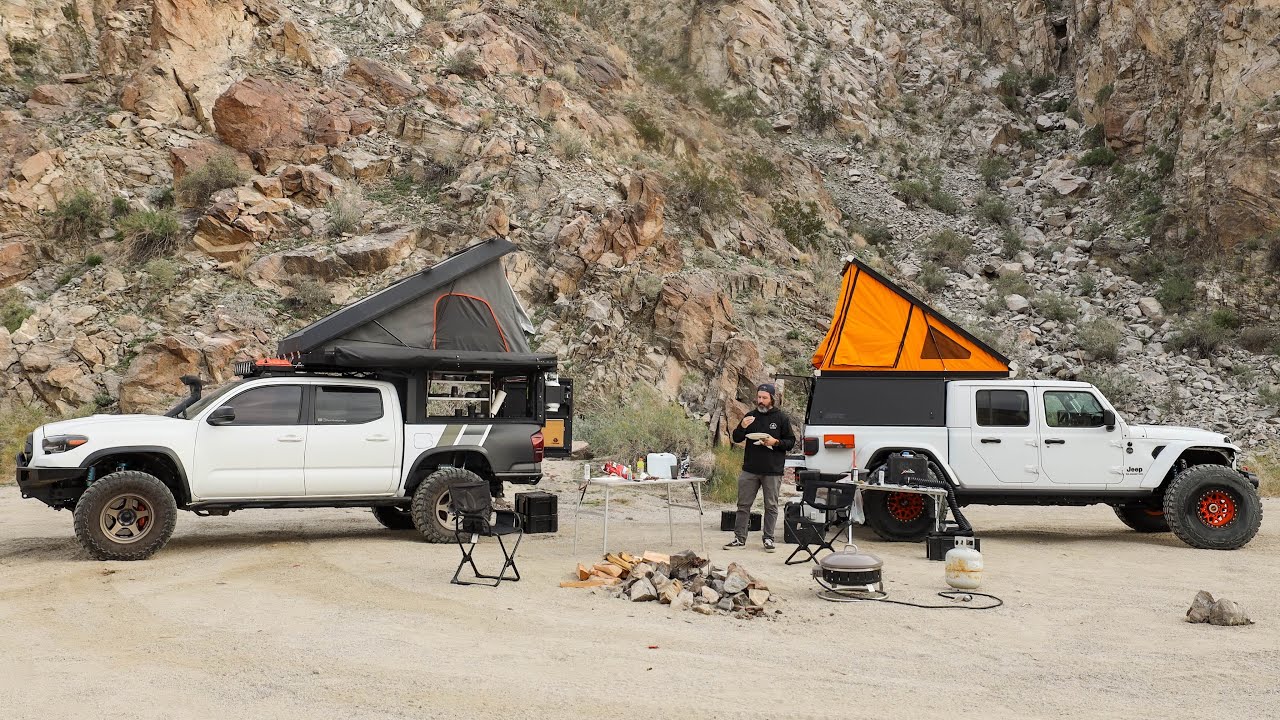 Off Roading and Camping The Backcountry Roads | Berdoo Canyon - YouTube