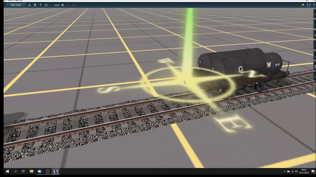 TANE GWR Cordon gas wagon for Trainz railsim - YouTube