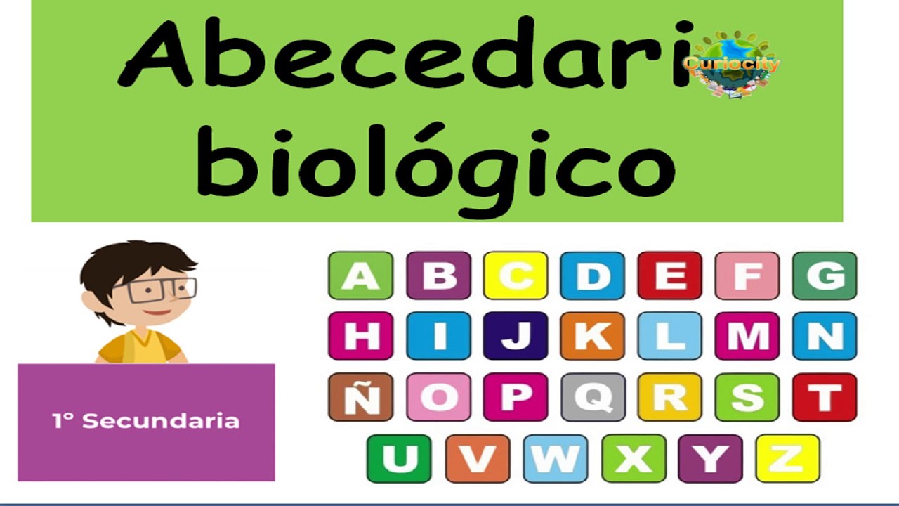 Abecedario biológico - Biología - Primero de Secundaria - Septiembre ...