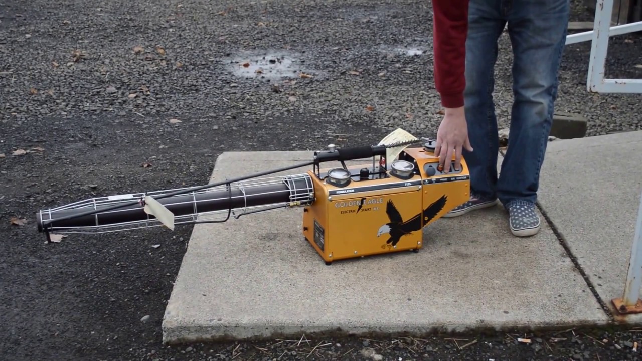 Lot #18 Golden Eagle 2610 XL Dyna-Fog Insecticide Fog Generator ...