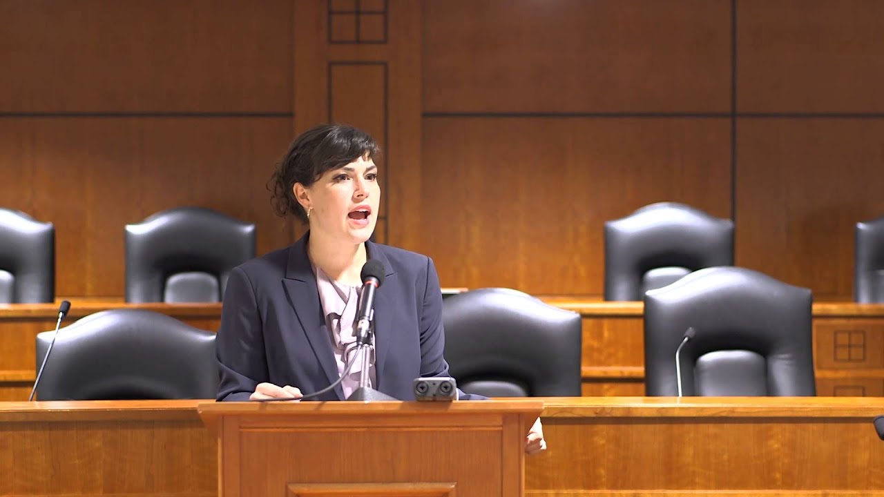 Annie Patnaude, of Americans For Prosperity-Michigan, speaks about ...