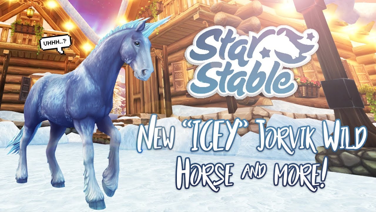 NEW "icey" Jorvik Wild Horse & more! | Star Stable Updates - YouTube