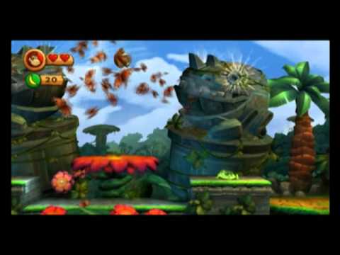 Donkey Kong Country Returns Guide - Level 1-1: Jungle Hijinx ...