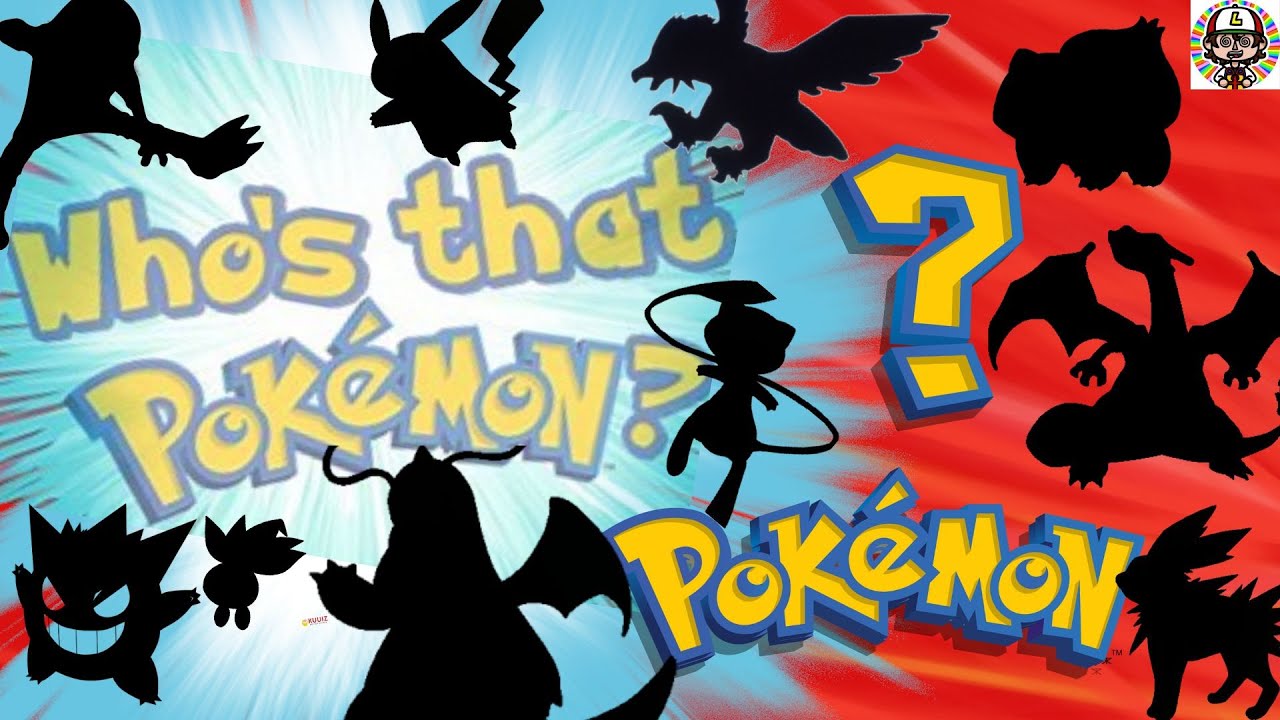 Testing my Pokemon Knowledge! Whose that Pokemon LIVE - YouTube