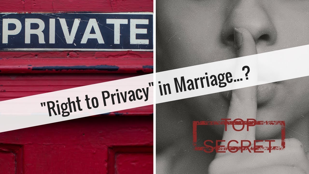 Encouragement for Marriage & Family 6: Privacy in Marriage - YouTube