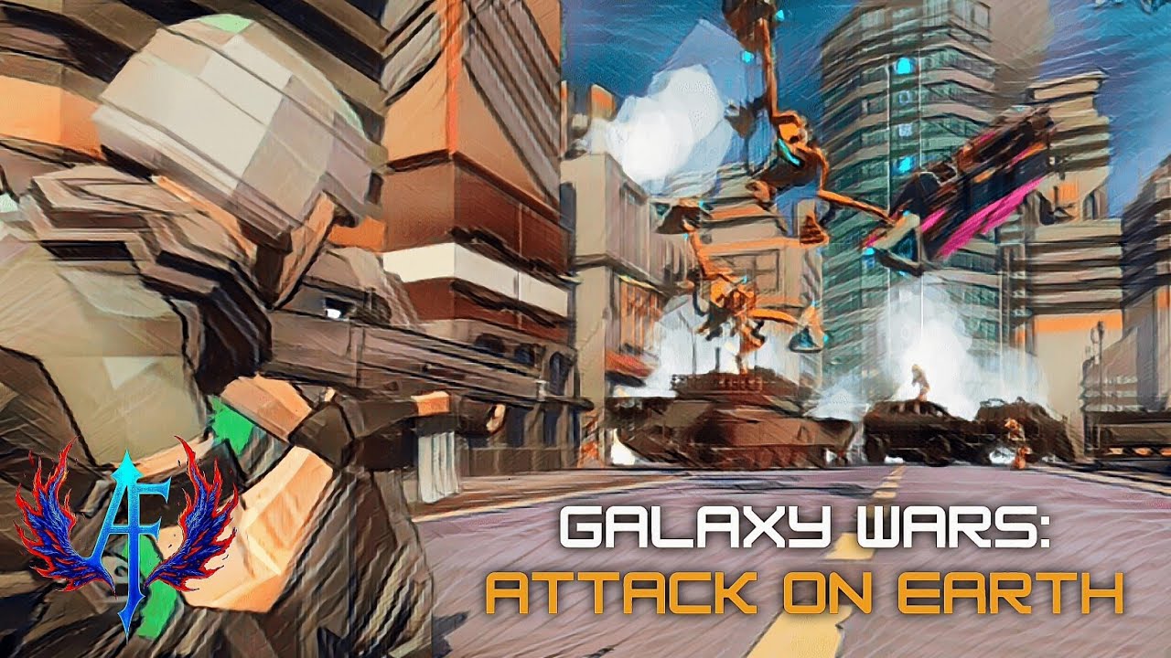 Galaxy Wars: Attack On Earth - Sci Fi FPS Gameplay | Android Ios - YouTube