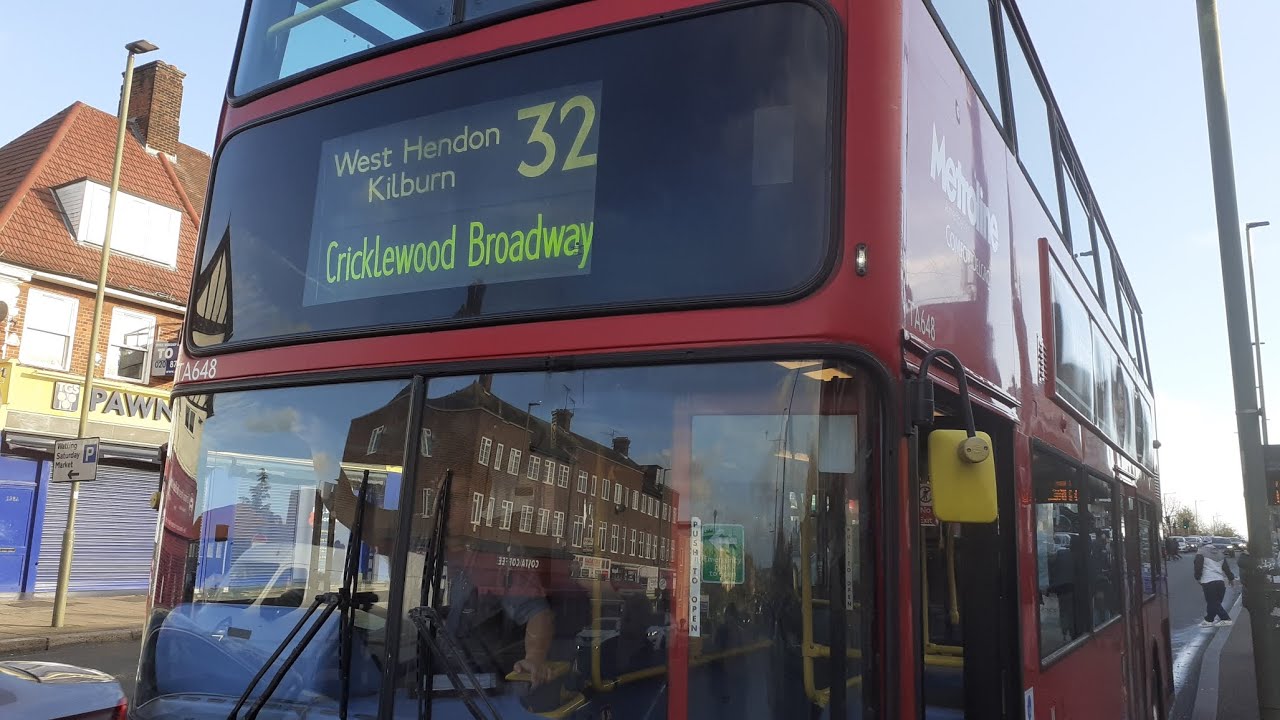 Hendon Running Day - Metroline - ALX400 - TA648 - LK05GGP - Route 32 ...