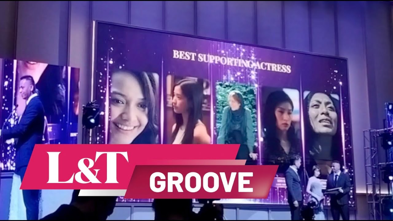 Azira Shafinaz wins at international film festival awards show - YouTube