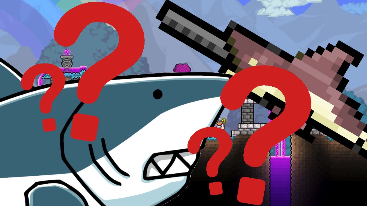 MEGA SHARK!! | Terraria 1.3 Update | Part / Episode 86 - YouTube