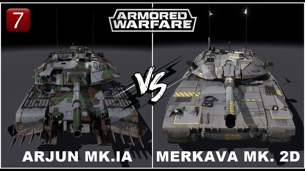 Armored Warfare: Проект Армата - ARJUN MK.IA🔸️MERKAVA MK. 2D - YouTube