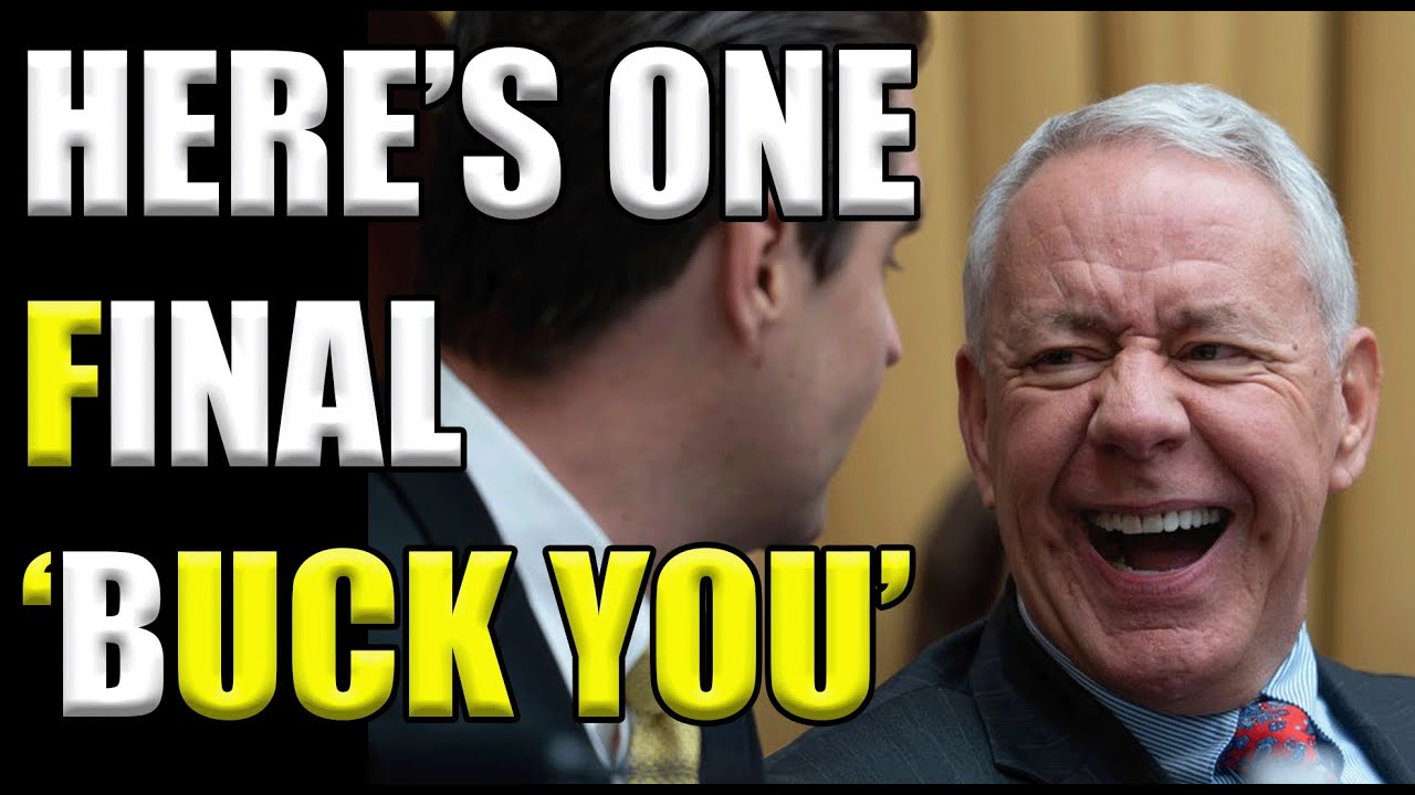 Ken Buck Gives House GOP One Last Middle Finger - YouTube