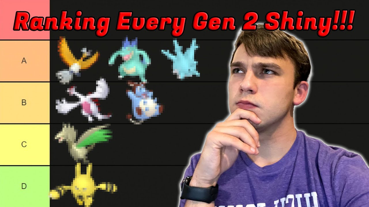 Ranking Every Generation 2 Shiny Pokémon - YouTube